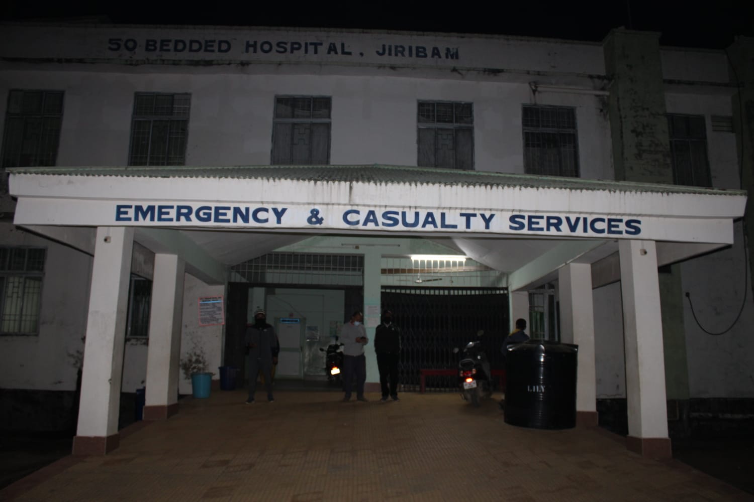 Jiribam | Portion of beam joining of hospital building collapsed – KRC ...