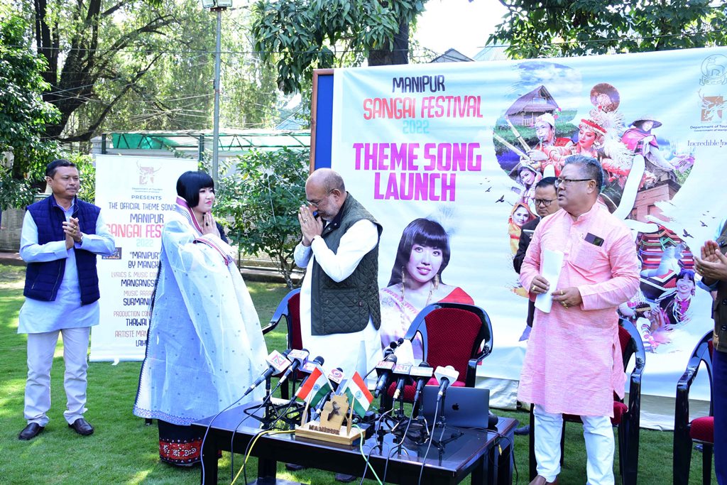 Biren Singh Launches Manipur Sangai Festival 2022 Theme Song – KRC TIMES