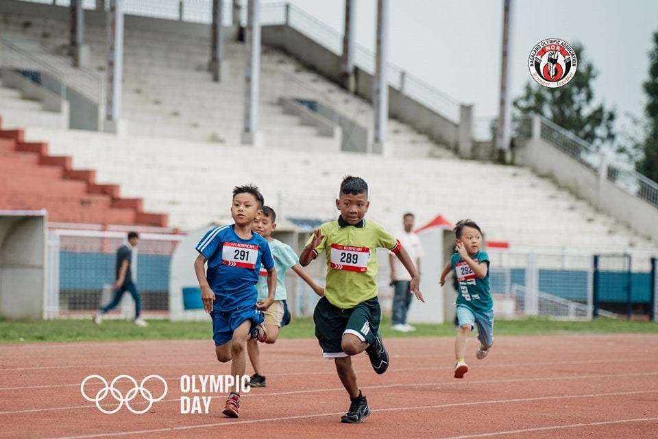 Nagaland Olympic Association organized the Olympic Day Run 2024 – KRC TIMES