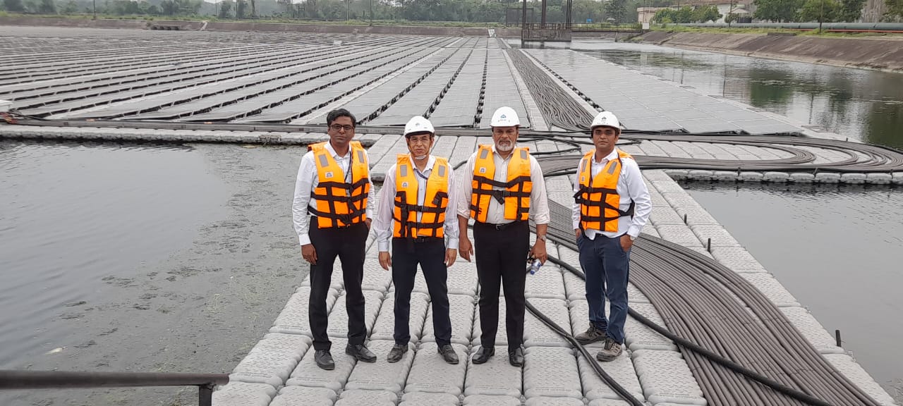 First in SAIL, a Floating Solar Plant Commissioned at IISCO Steel Plant ...